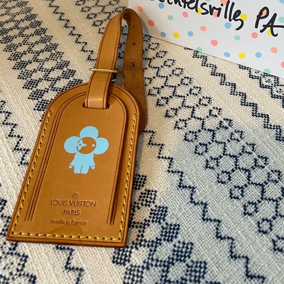 Louis Vuitton | Accessories | Authentic Louis Vuitton Luggage Tag With ...